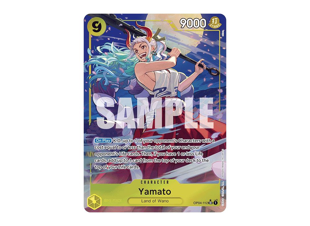 Yamato SR-P [OP04-112] [EN](Premium Booster "ONE PIECE CARD THE BEST") | SNKRDUNK