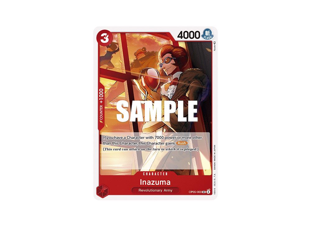 イナズマ UC [OP05-003]【英語版】(ブースターパック「新時代の主役」)の新品/中古フリマ(通販)｜スニダン