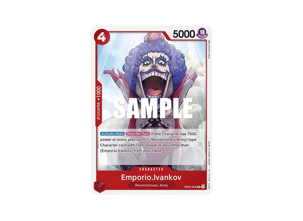 Emporio.Ivankov UC [OP05-004] [EN](Booster Pack "Awakening Of The New Era") | SNKRDUNK