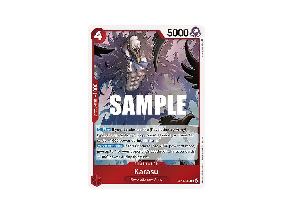 Karasu R [OP05-005] [EN](Booster Pack "Awakening Of The New Era ...