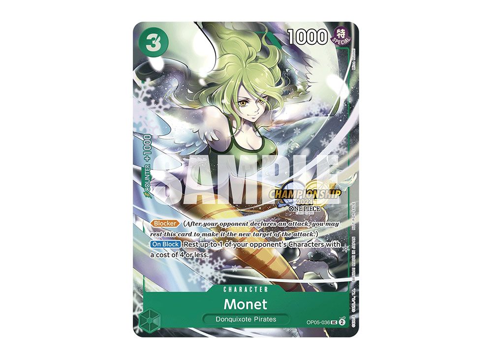 Monet UC [OP05-036] [EN](Promotional Card "Championship 2024 Event Pack") | SNKRDUNK