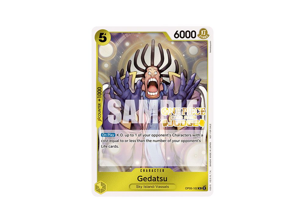 Gedatsu R [OP05-102] [EN](Promotional Card "Judge Pack Vol.3") | SNKRDUNK