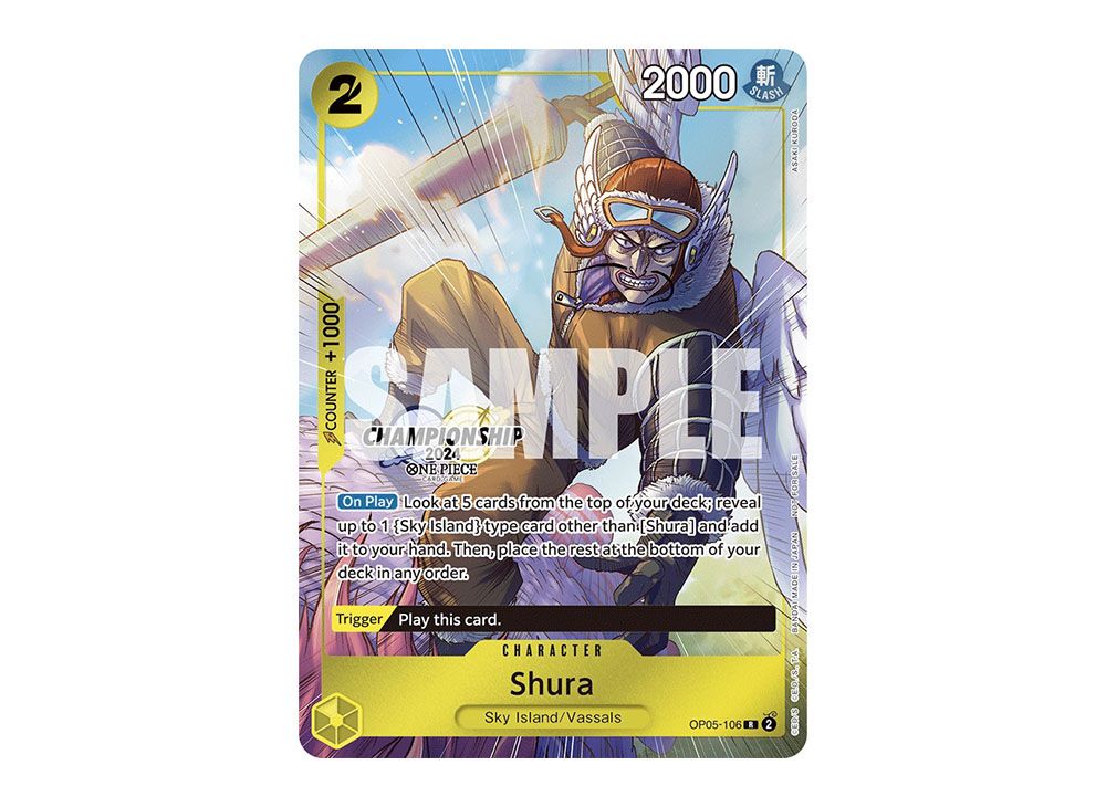Shura R [OP05-106] [EN](Promotional Card "Championship 2024 Celebration Pack") | SNKRDUNK