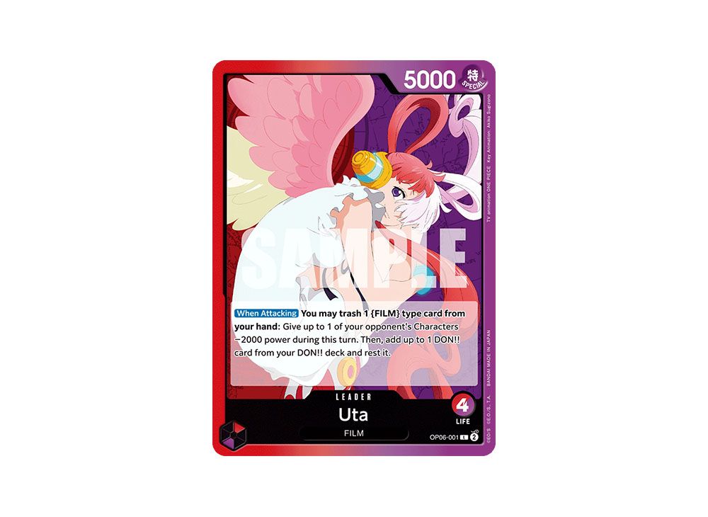 Uta L [OP06-001] [EN](Booster Pack "Wings Of The Captain") | SNKRDUNK
