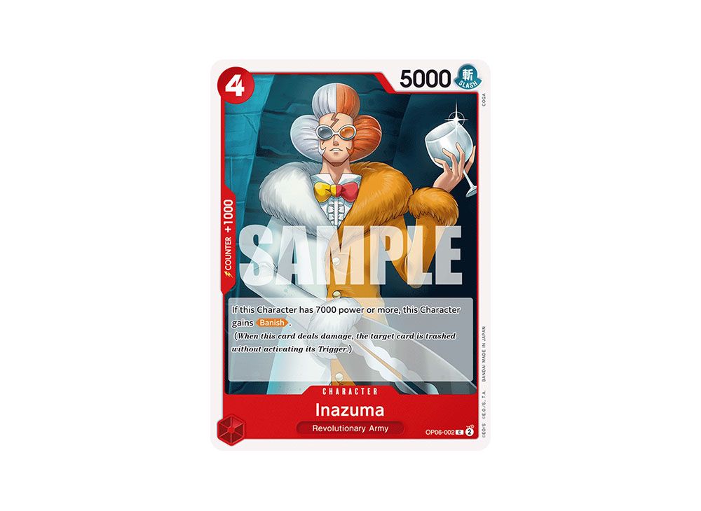 Inazuma C [OP06-002] [EN](Booster Pack "Wings Of The Captain") | SNKRDUNK