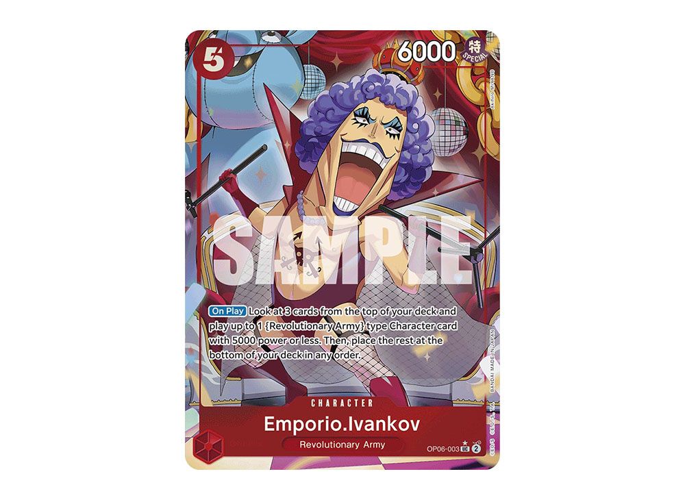 Emporio.Ivankov UC :Full Art [OP06-003] [EN](Premium Booster "ONE PIECE CARD THE BEST") | SNKRDUNK