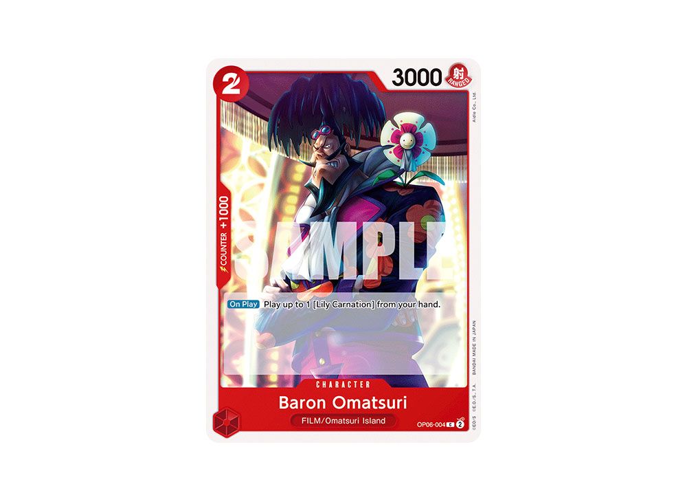 Baron Omatsuri C [OP06-004] [EN](Booster Pack "Wings Of The Captain") | SNKRDUNK