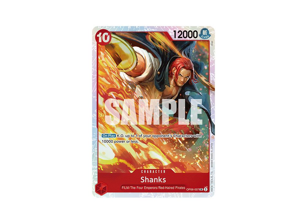 Shanks SR [OP06-007] [EN](Booster Pack "Wings Of The Captain") | SNKRDUNK