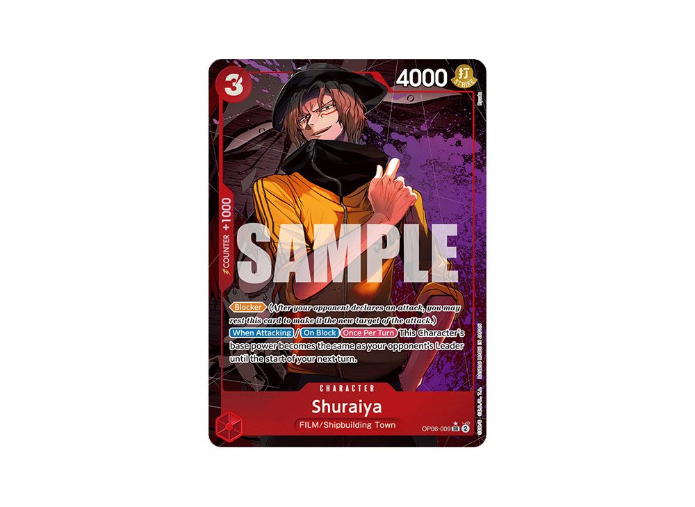 Shuraiya SR-P [OP06-009] [EN](Booster Pack "Wings Of The Captain ...
