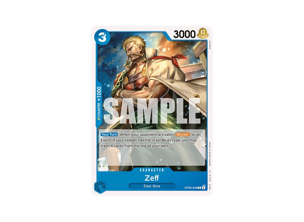 Zeff C [OP06-048] [EN](Booster Pack "Wings Of The Captain") | SNKRDUNK