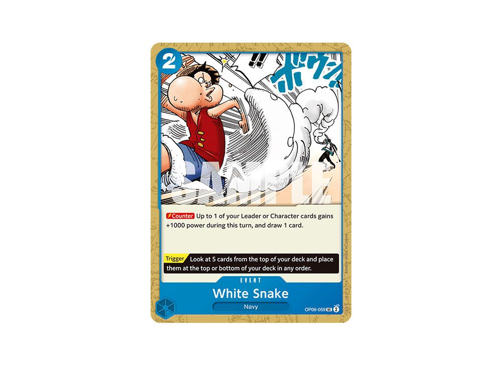 White Snake UC [OP06-059] [EN](Booster Pack "Wings Of The Captain") | SNKRDUNK