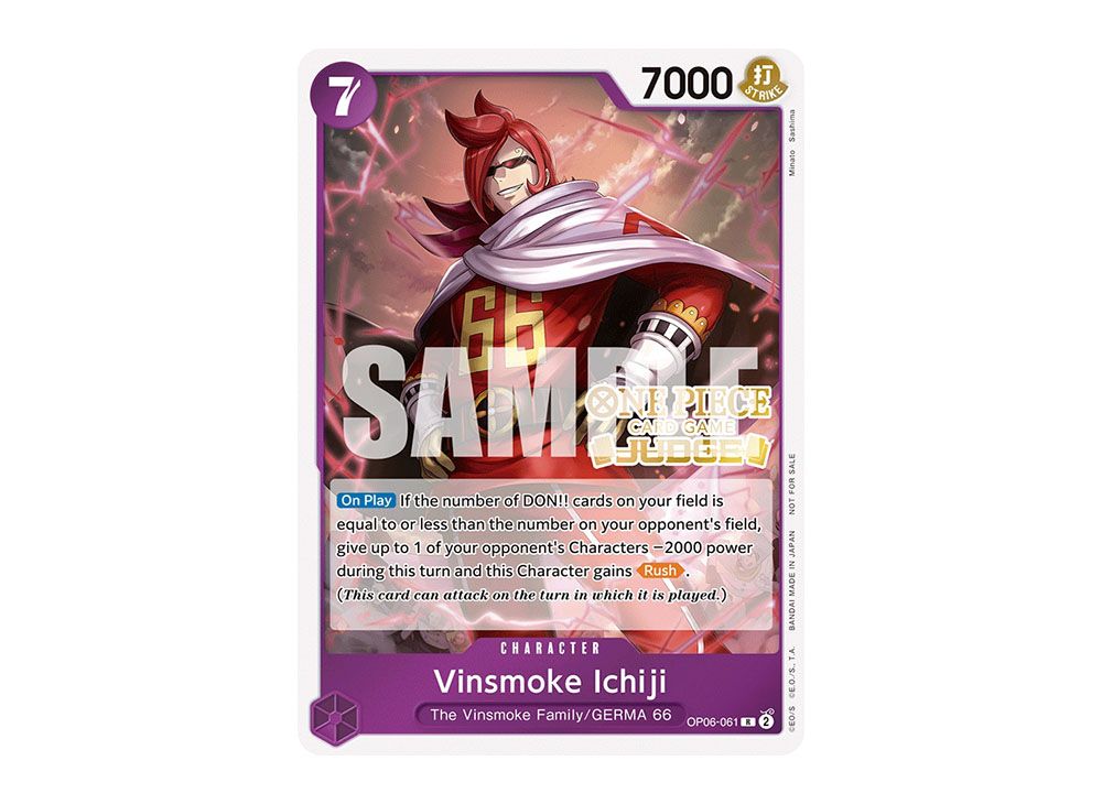 Vinsmoke Ichiji R [OP06-061] [EN](Promotional Card "Judge Pack Vol.5") | SNKRDUNK
