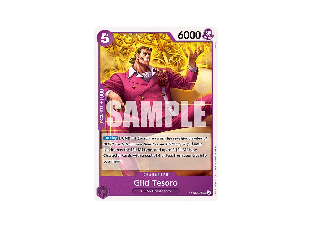 Gild Tesoro UC [OP06-071] [EN](Booster Pack "Wings Of The Captain ...