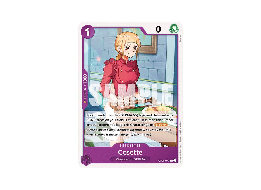 Cosette C [OP06-072] [EN](Booster Pack "Wings Of The Captain") | SNKRDUNK