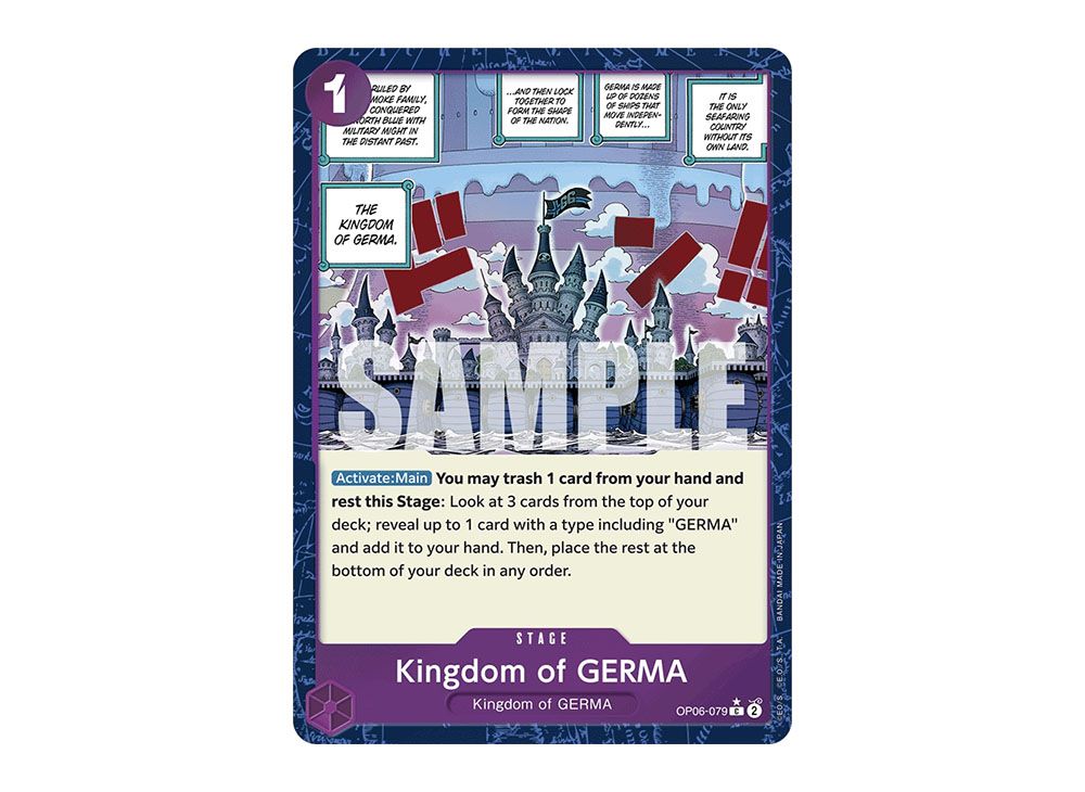 Kingdom of GERMA C :Full Art [OP06-079] [EN](Premium Booster "ONE PIECE CARD THE BEST") | SNKRDUNK