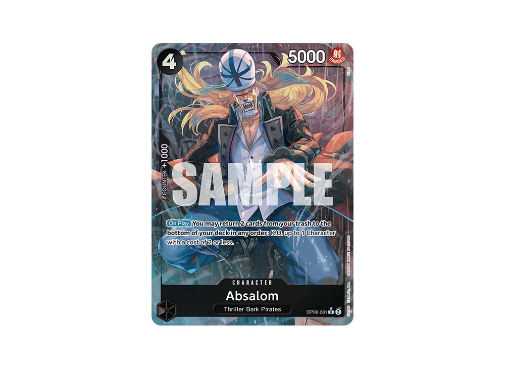 Absalom R-P [OP06-081] [EN](Booster Pack "Wings Of The Captain") | SNKRDUNK