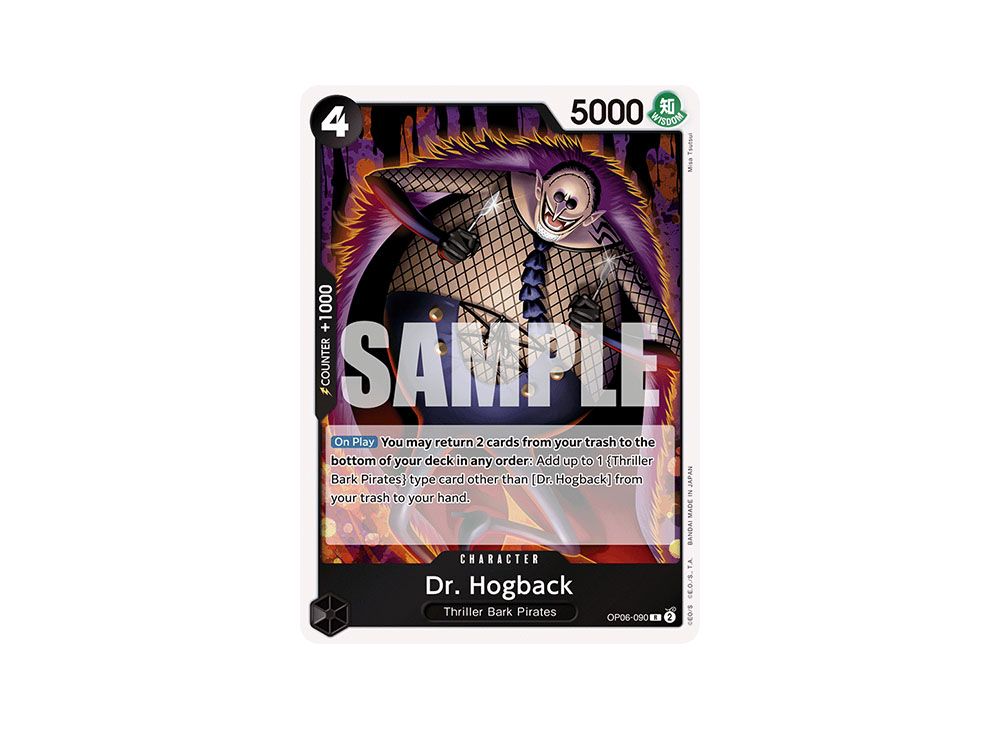 Dr. Hogback R [OP06-090] [EN](Booster Pack "Wings Of The Captain") | SNKRDUNK