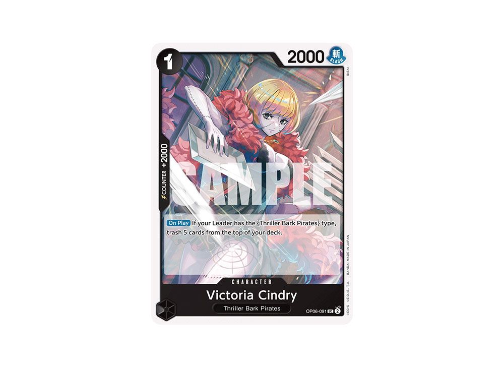 Victoria Cindry UC [OP06-091] [EN](Booster Pack "Wings Of The Captain ...