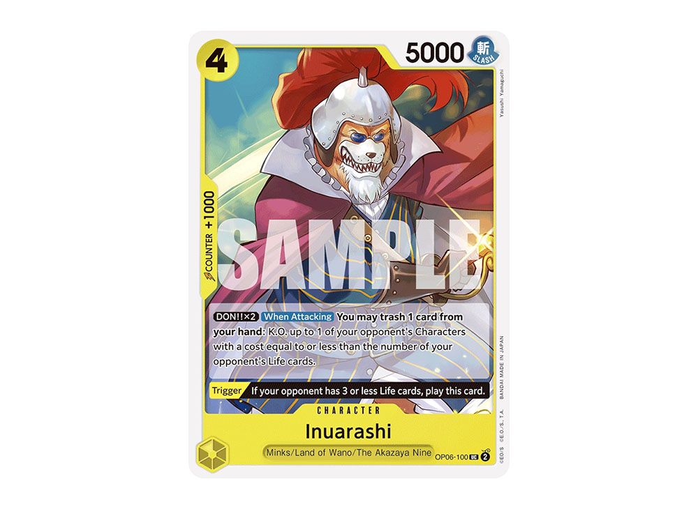 Inuarashi UC [OP06-100] [EN](Premium Booster "ONE PIECE CARD THE BEST") | SNKRDUNK