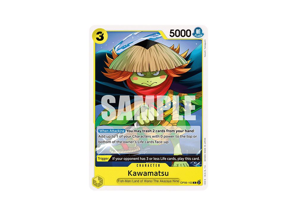 Kawamatsu C [OP06-103] [EN](Booster Pack "Wings Of The Captain") | SNKRDUNK