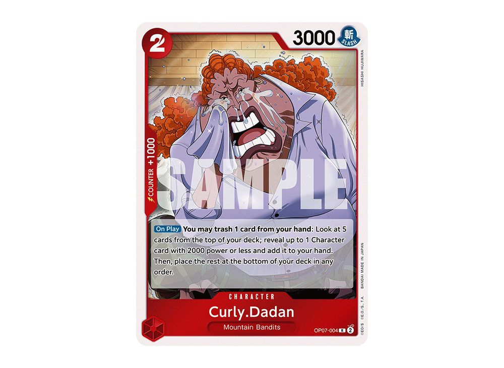 Curly.Dadan R [OP07-004] [EN](Booster Pack "500 Years In The Future ...
