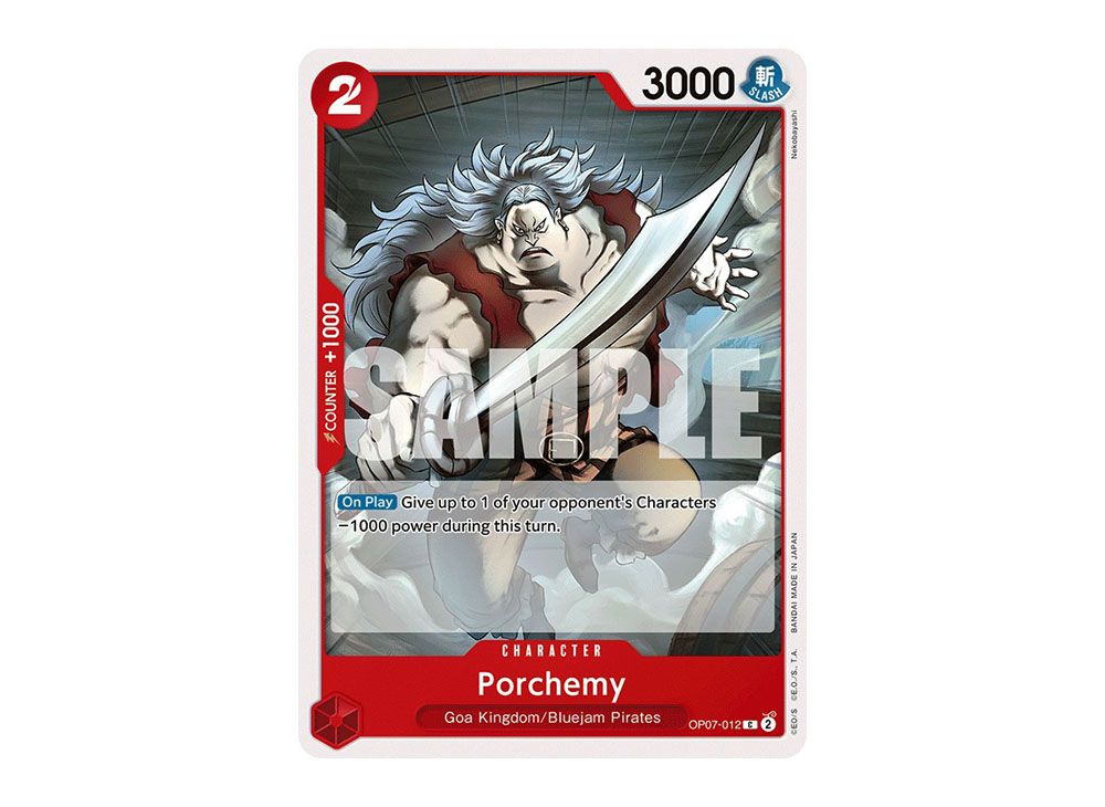 Porchemy C [OP07-012] [EN](Booster Pack "500 Years In The Future ...