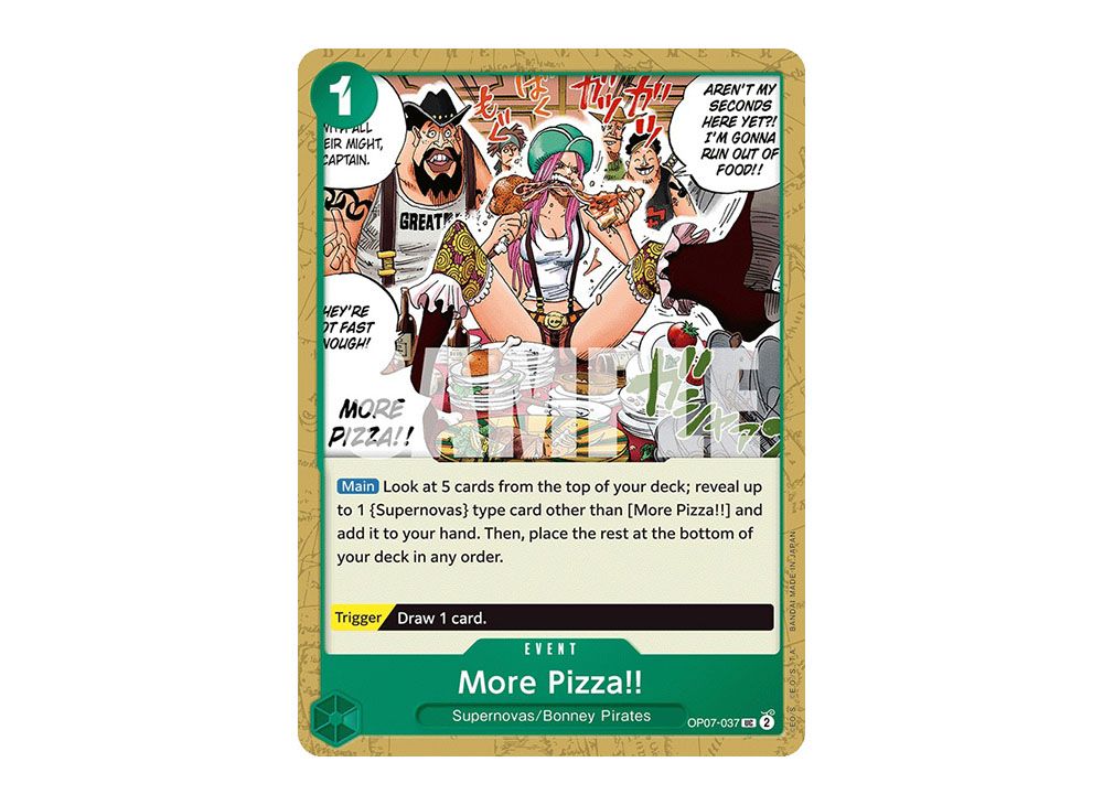 ピザお～か～わ～り～!!! UC [OP07-037]【英語版】(ブースターパック「500年後の未来」)の新品/中古フリマ(通販)｜スニダン