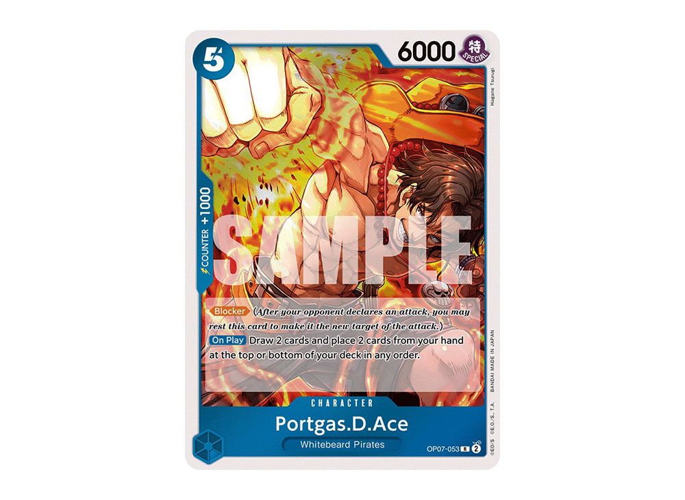 Portgas.D.Ace R [OP07-053] [EN](Booster Pack "500 Years In The Future") | SNKRDUNK