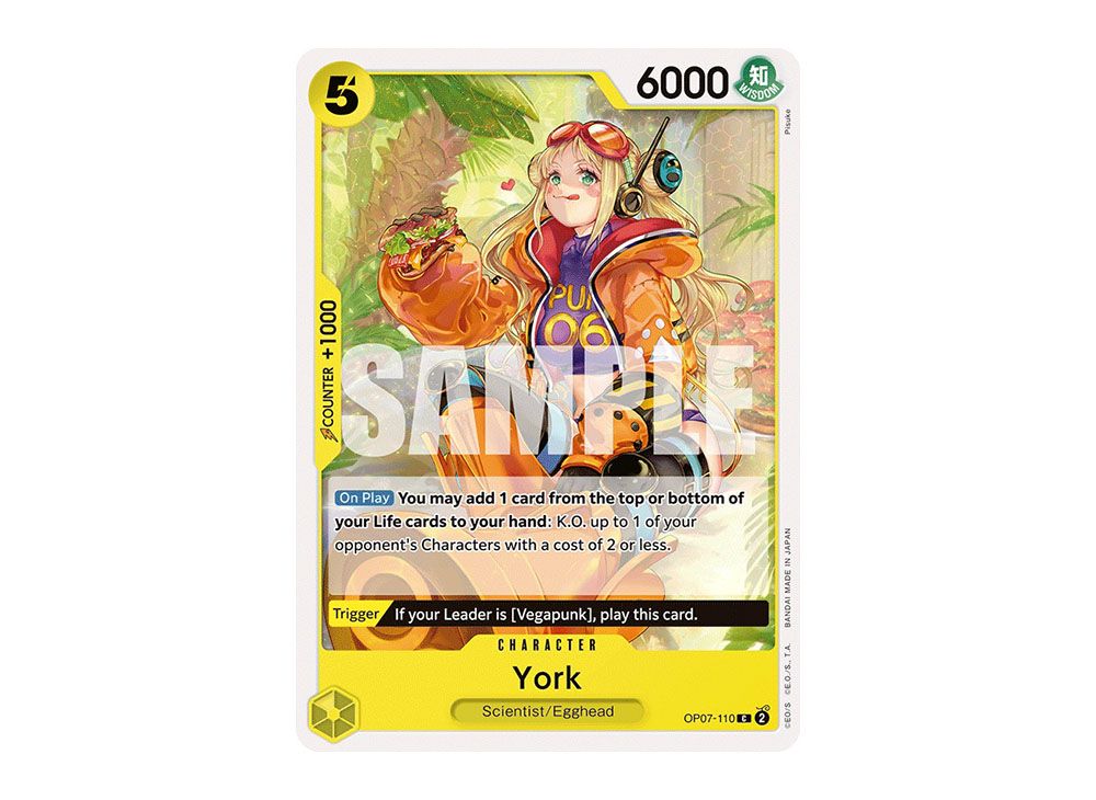 York C [OP07-110] [EN](Booster Pack "500 Years In The Future") | SNKRDUNK