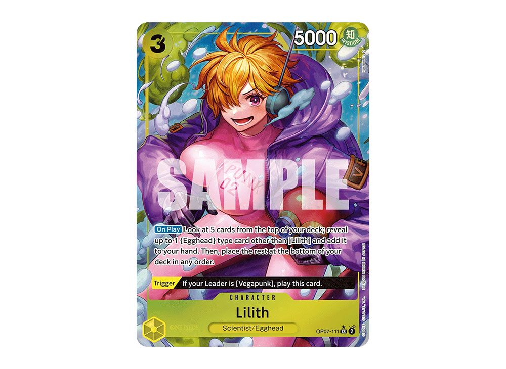 Lilith SR-P [OP07-111] [EN](Booster Pack "500 Years In The Future ...