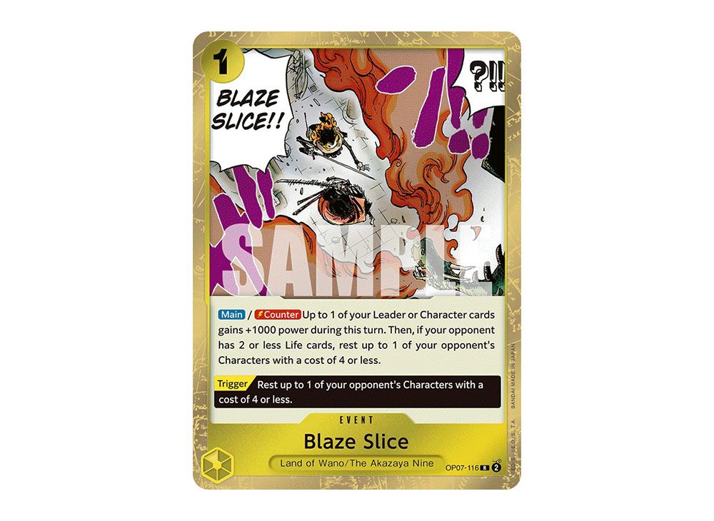 Blaze Slice R [OP07-116] [EN](Booster Pack "500 Years In The Future") | SNKRDUNK