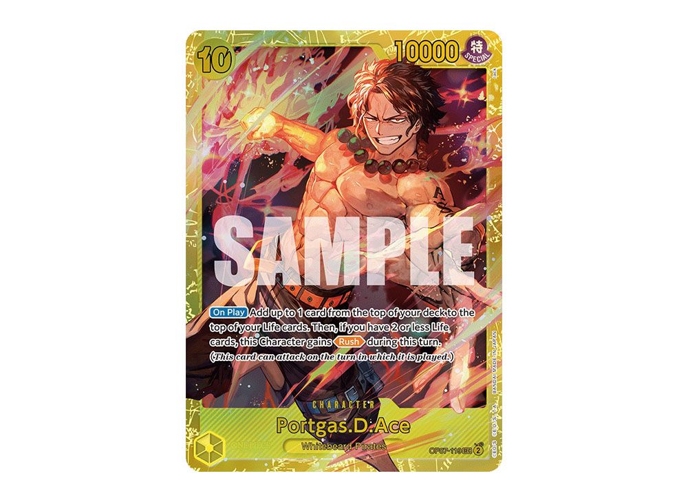 Portgas.D.Ace SEC [OP07-119] [EN](Booster Pack "500 Years In The Future ...