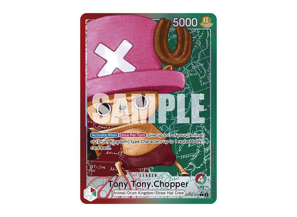 Tony Tony.Chopper L-P [OP08-001] [EN](Booster Pack "Two Legends") | SNKRDUNK