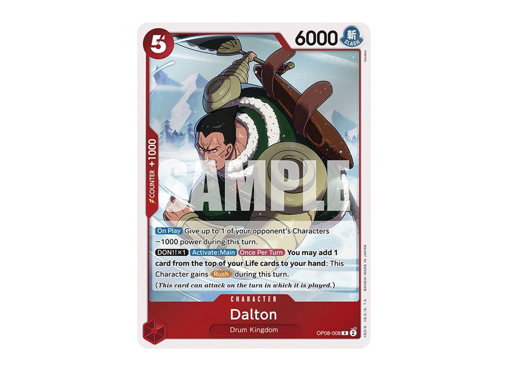 Dalton R [OP08-008] [EN](Booster Pack "Two Legends") | SNKRDUNK