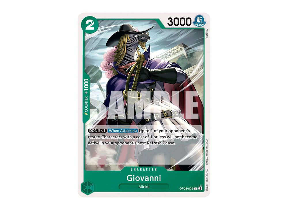 Giovanni C [OP08-026] [EN](Booster Pack "Two Legends") | SNKRDUNK