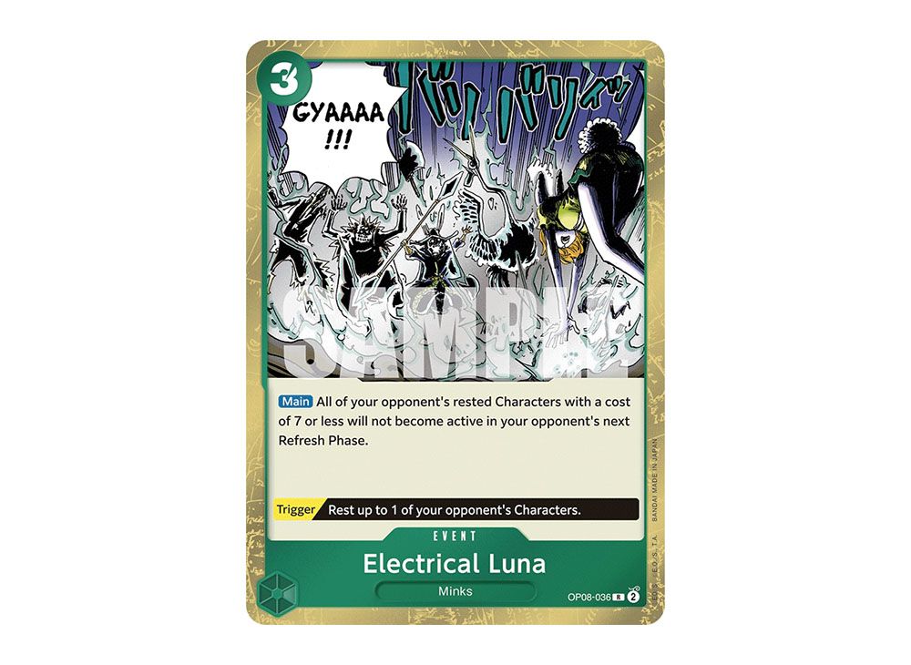 Electrical Luna R [OP08-036] [EN](Booster Pack "Two Legends") | SNKRDUNK