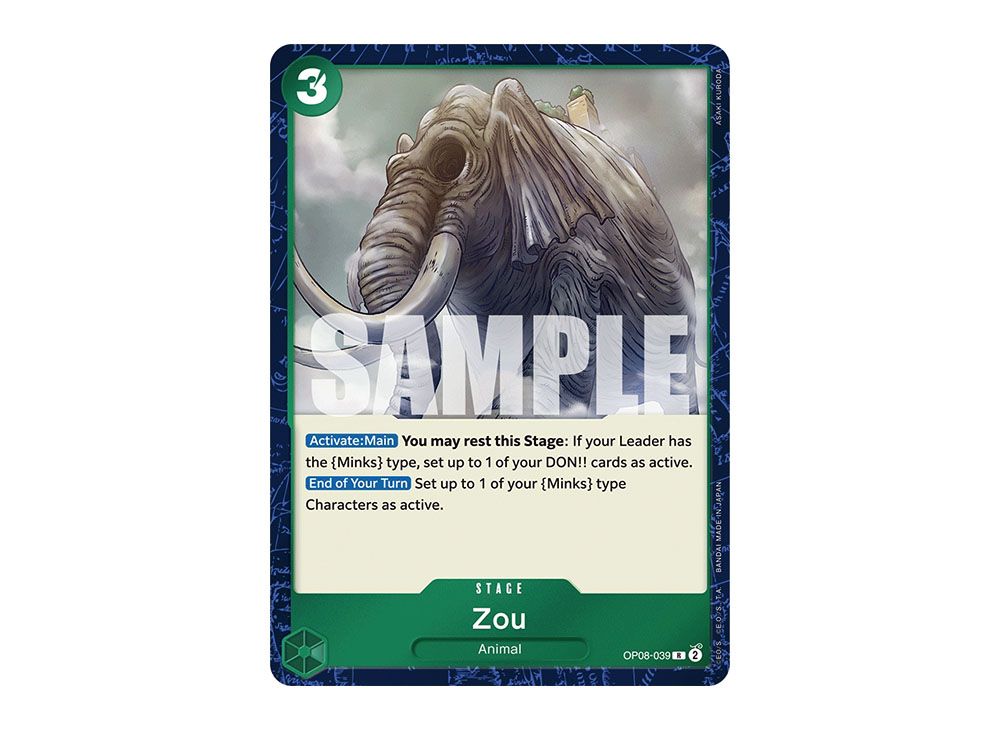 Zou R [OP08-039] [EN](Booster Pack "Two Legends") | SNKRDUNK