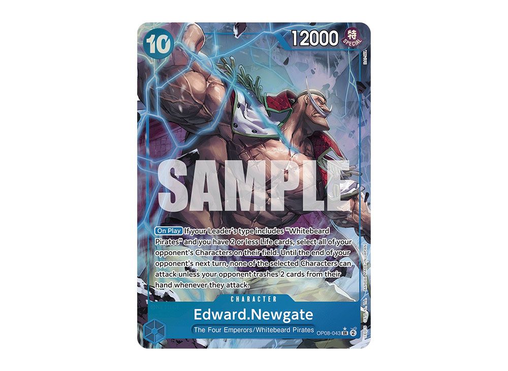 Edward.Newgate SR-P [OP08-043] [EN](Booster Pack "Two Legends") | SNKRDUNK