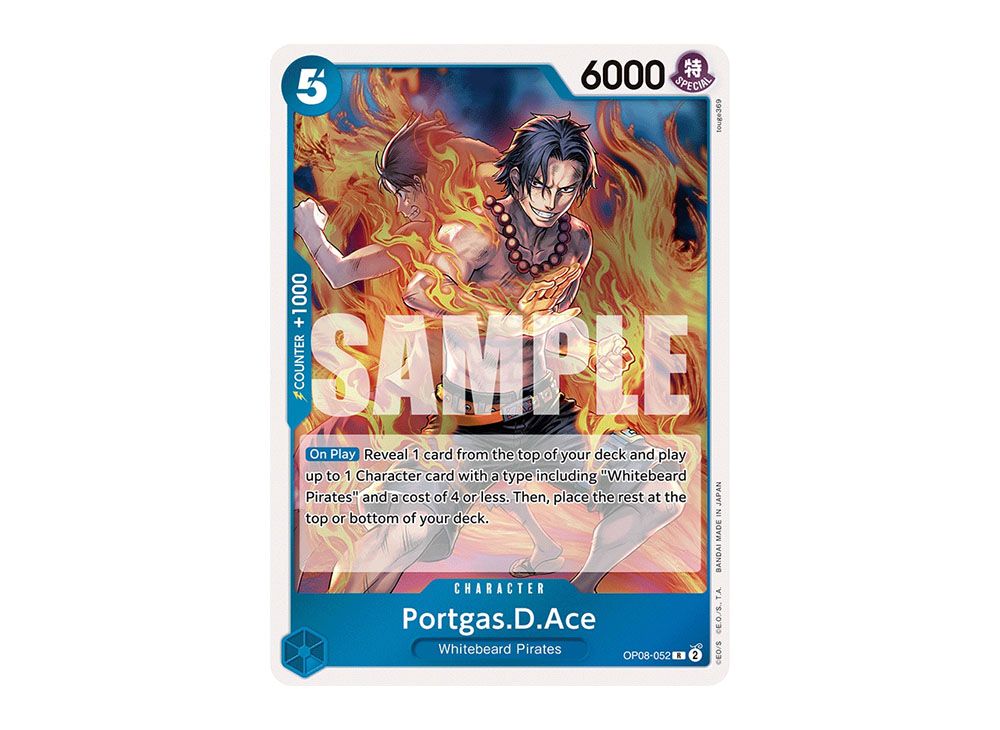 Portgas.D.Ace R [OP08-052] [EN](Booster Pack "Two Legends") | SNKRDUNK