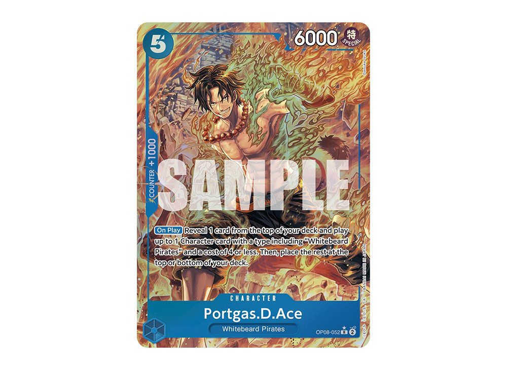 Portgas.D.Ace R-P [OP08-052] [EN](Booster Pack "Two Legends") | SNKRDUNK