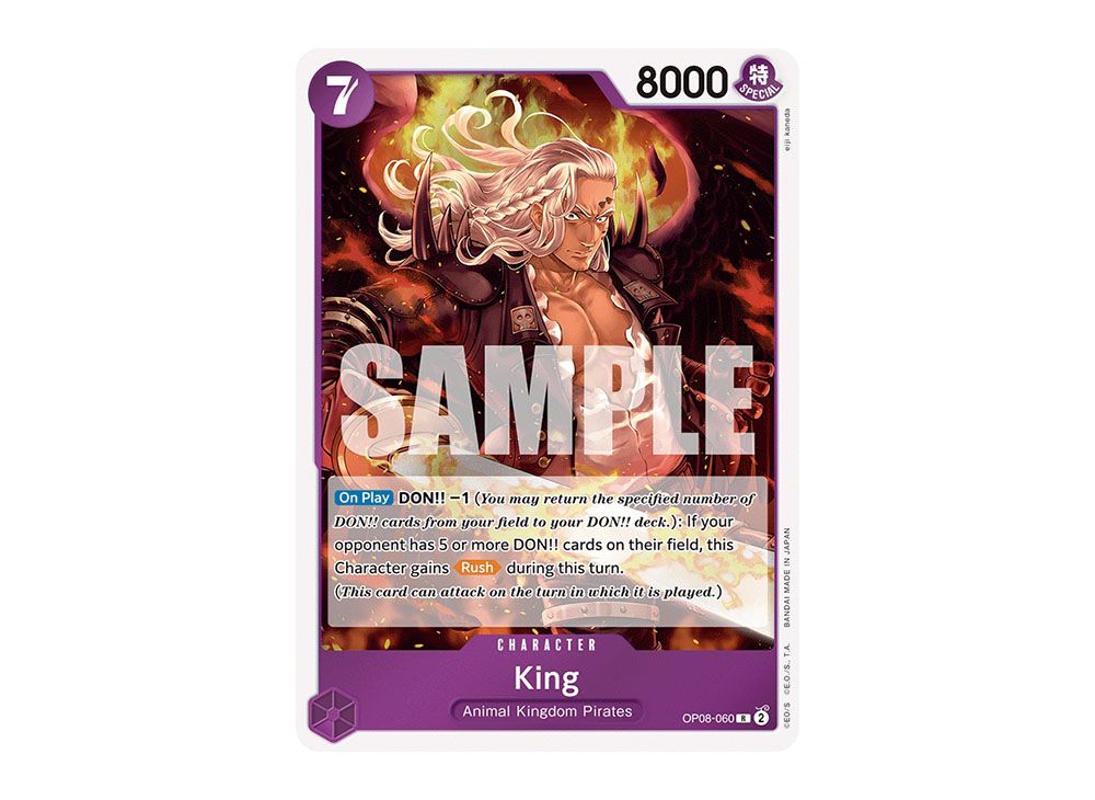King R [OP08-060] [EN](Booster Pack "Two Legends") | SNKRDUNK
