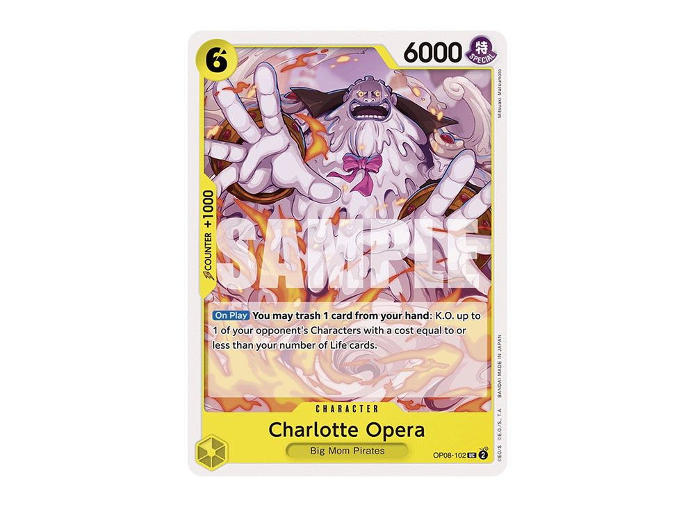 Charlotte Opera UC [OP08-102] [EN](Booster Pack "Two Legends") | SNKRDUNK
