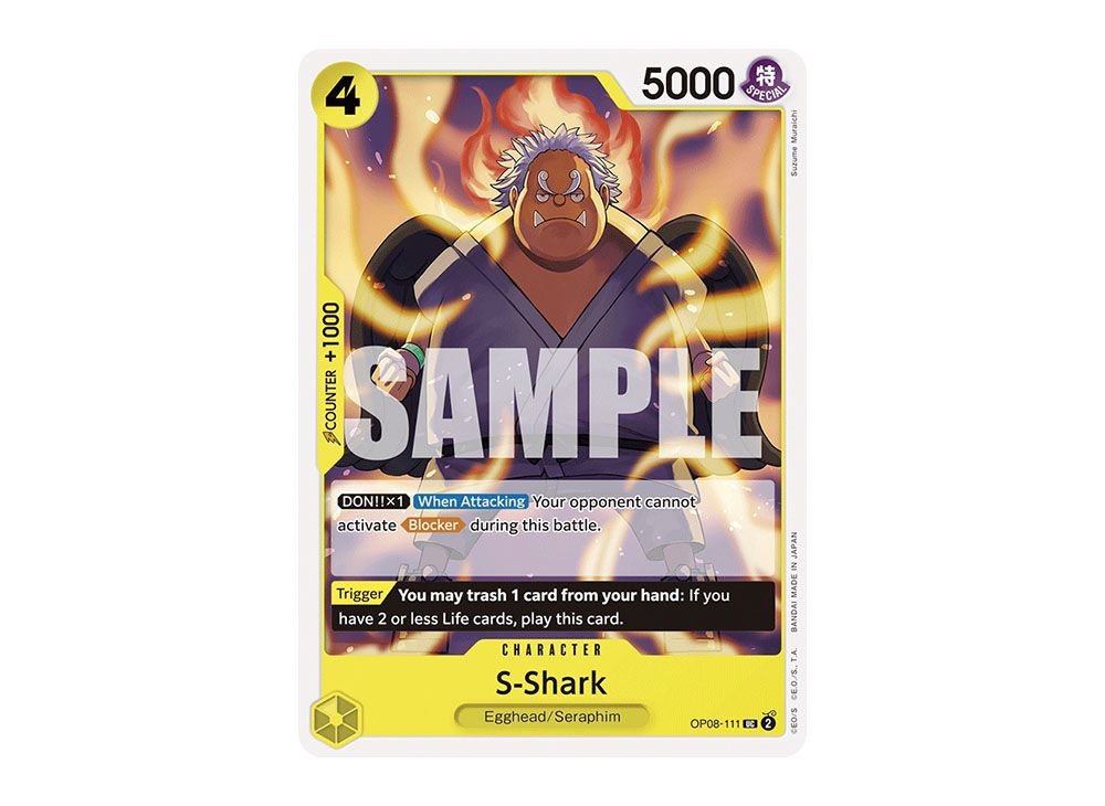 S-Shark UC [OP08-111] [EN](Booster Pack "Two Legends") | SNKRDUNK