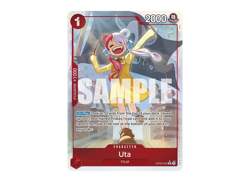 Uta R-P [OP09-002] [EN](Booster Pack "Emperors in the New World") | SNKRDUNK