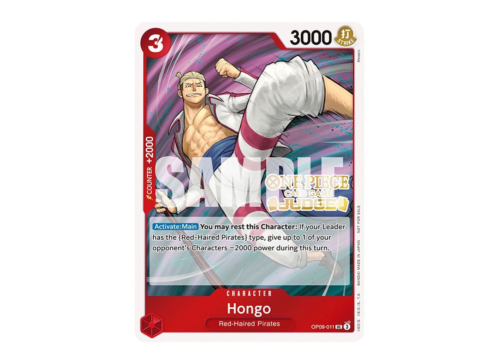 Hongo UC [OP09-011] [EN](Promotional Card "Judge Pack Vol.5") | SNKRDUNK