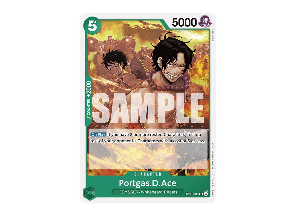 Portgas.D.Ace UC [OP09-035] [EN](Booster Pack "Emperors in the New World") | SNKRDUNK