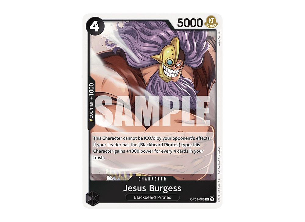 Jesus Burgess R [OP09-086] [EN](Booster Pack "Emperors in the New World") | SNKRDUNK