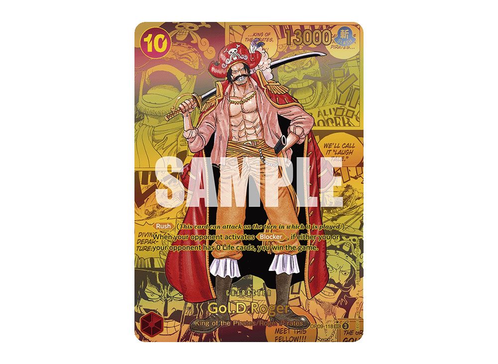 Gol.D.Roger SEC-SP [OP09-118] [EN](Booster Pack "Emperors in the New ...