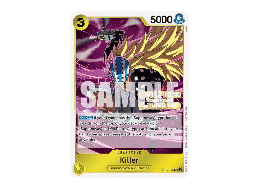 Killer UC [OP10-106] [EN](Promotional Card "Judge Pack Vol.5") | SNKRDUNK