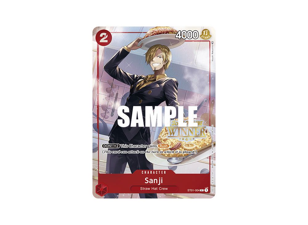 Sanji C [ST01-004] [EN](Promotional Card "Offline Regional 2023 Champion Card Set") | SNKRDUNK